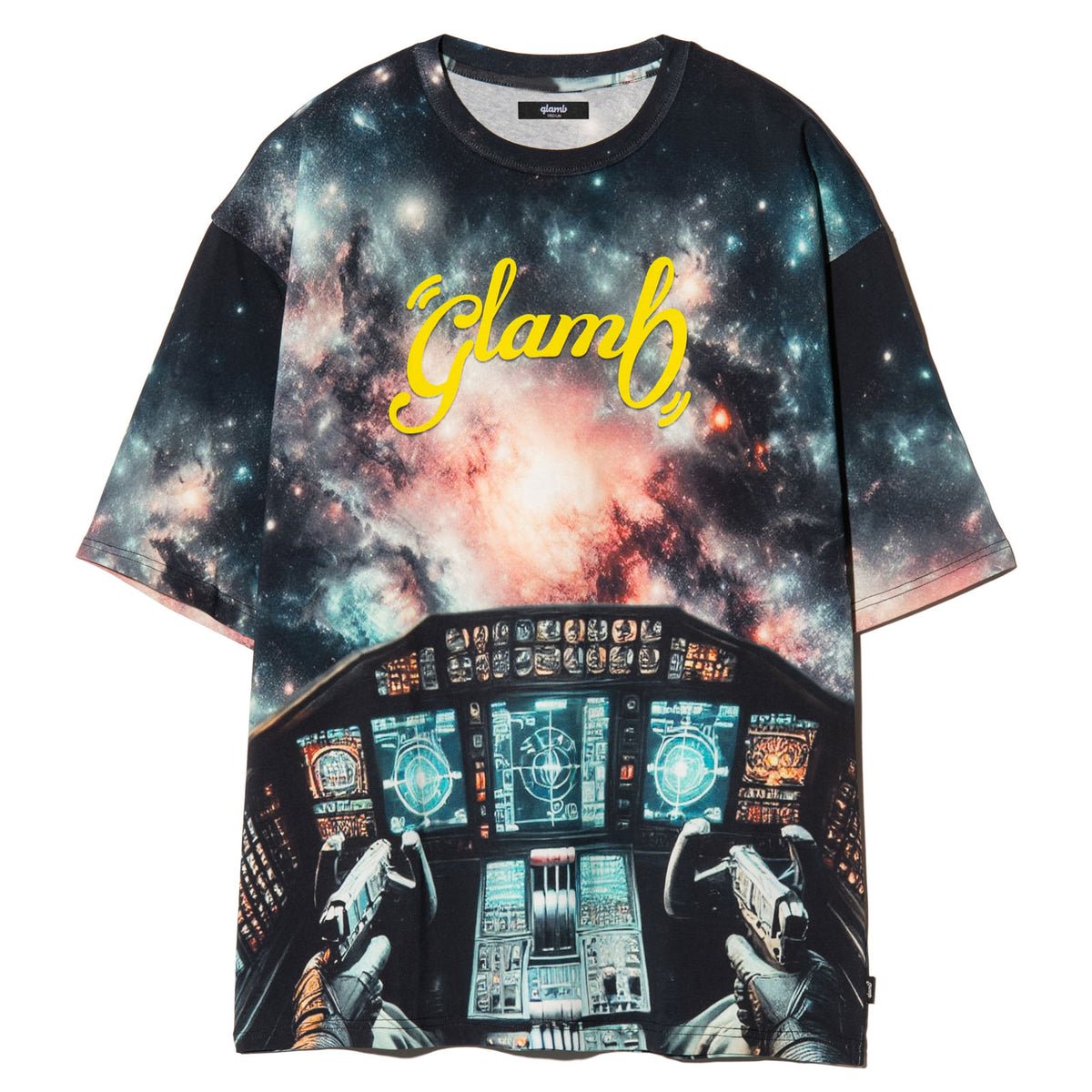 GB0225/CS01: Cosmic Print T-Shirt / Cosmic Print T-Shirt – glamb Online ...