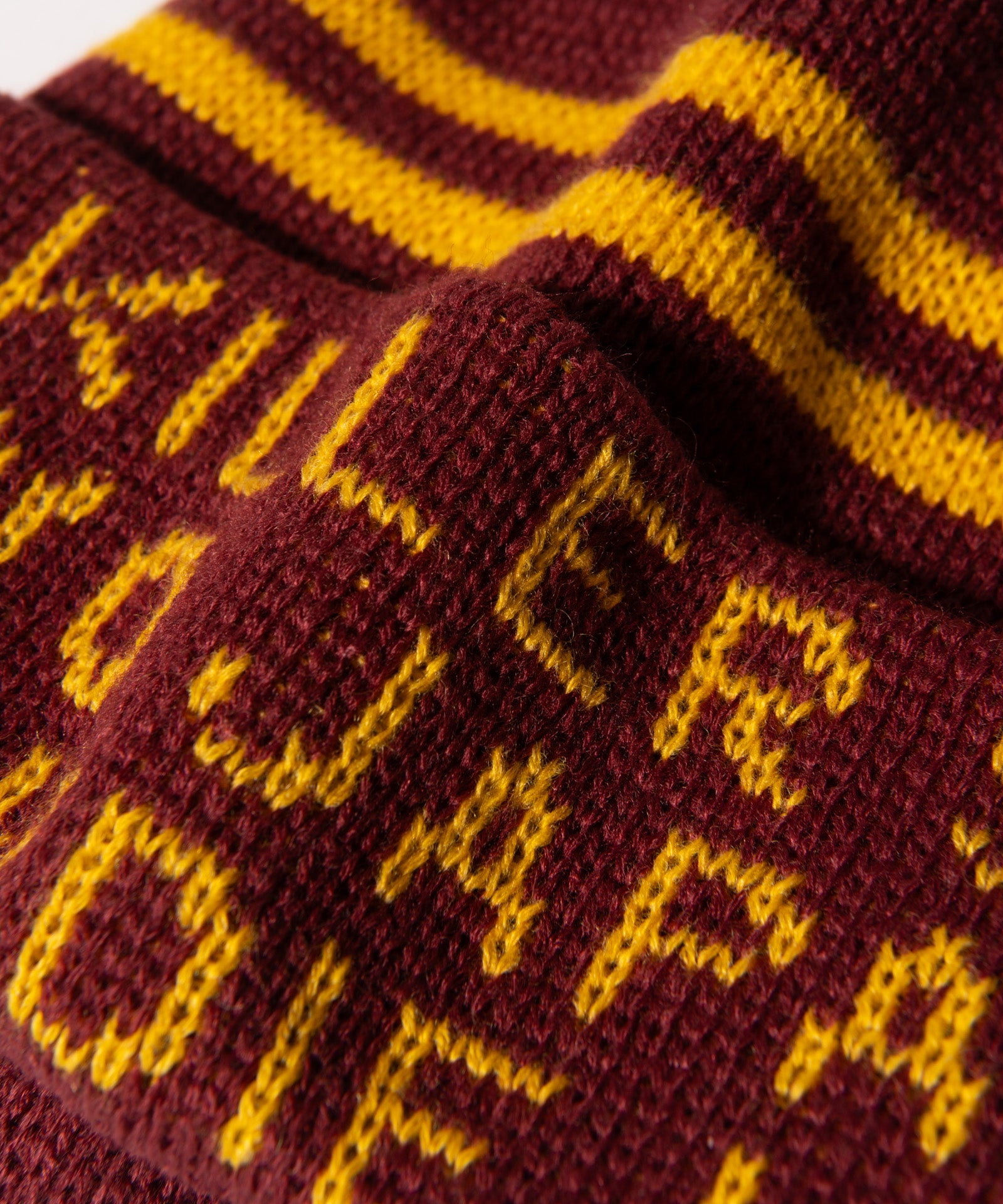 GB0425/CP01 : Lettering Knit Cap / レタリングニットキャップ